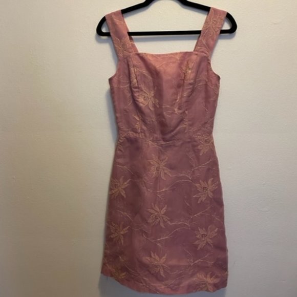 Tocca | Dresses | Nwot Vintage Tocca Pink Sleeveless Sheath Mini Dress ...